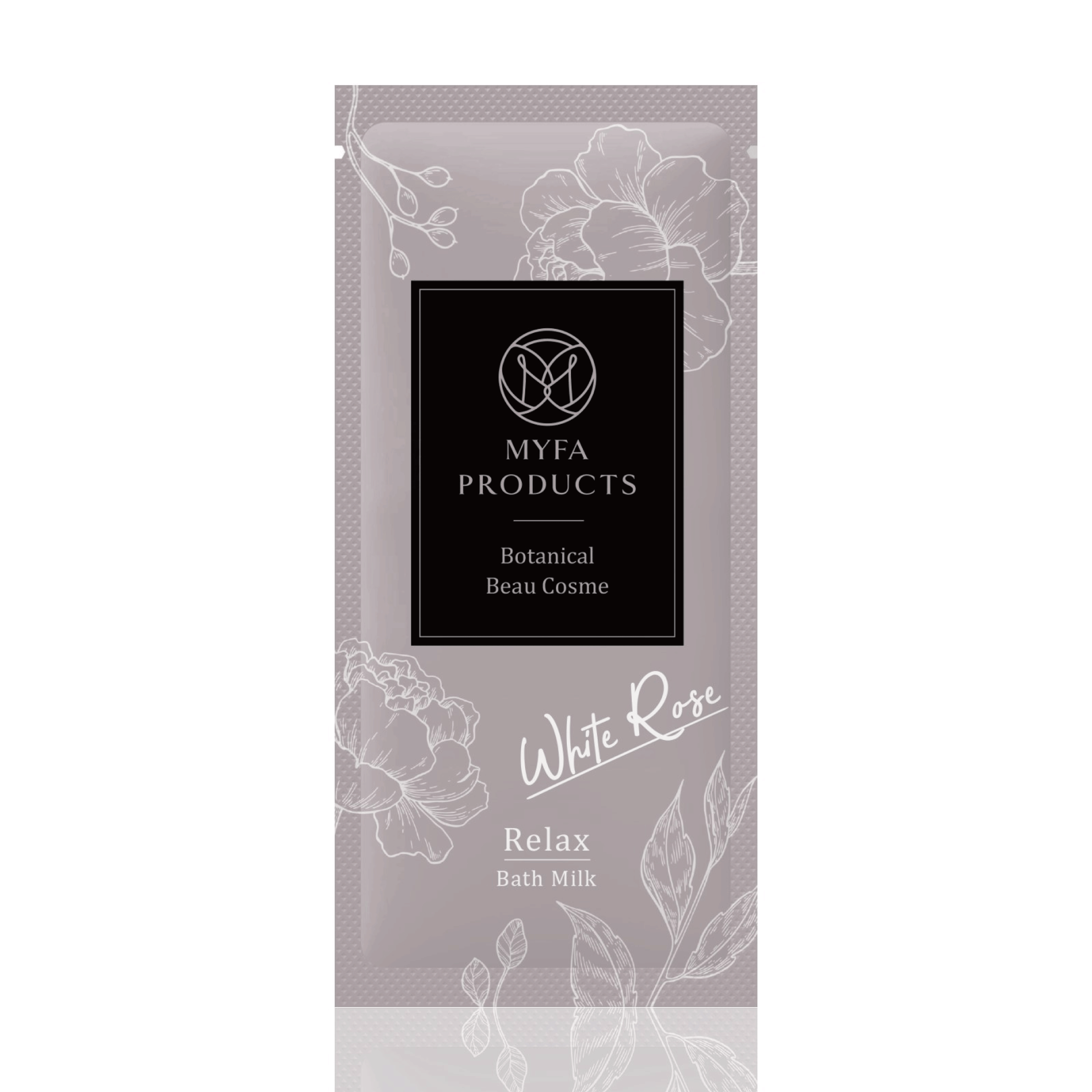 ボタニカル ビューコスメ バスミルク ホワイトローズ(リラックス)30ml×10包 – Myfa Products